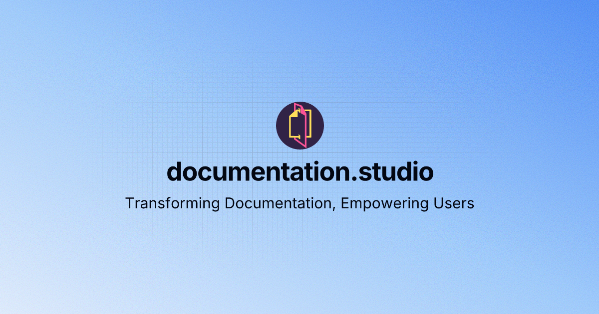 documentation.studio - Elevating Technical Documentation